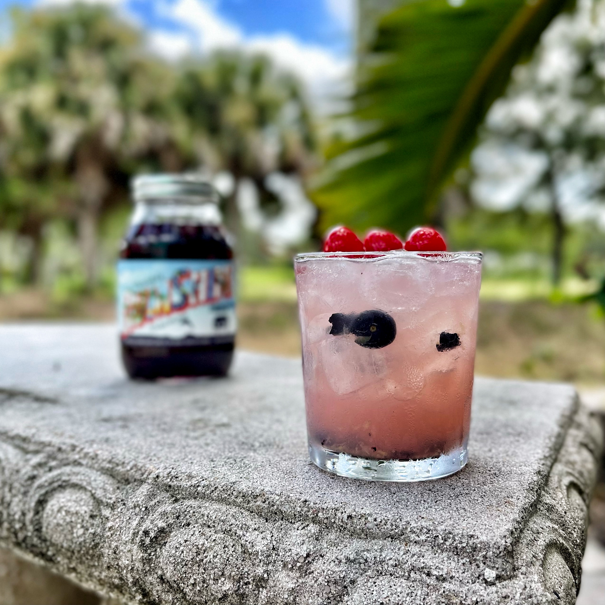 THE SHINY BLUE BRAMBLE - Wicked Dolphin Rum